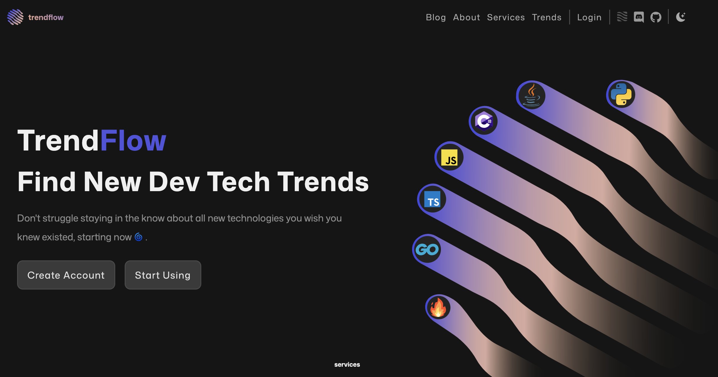 TrendFlow - Find Tech Trends